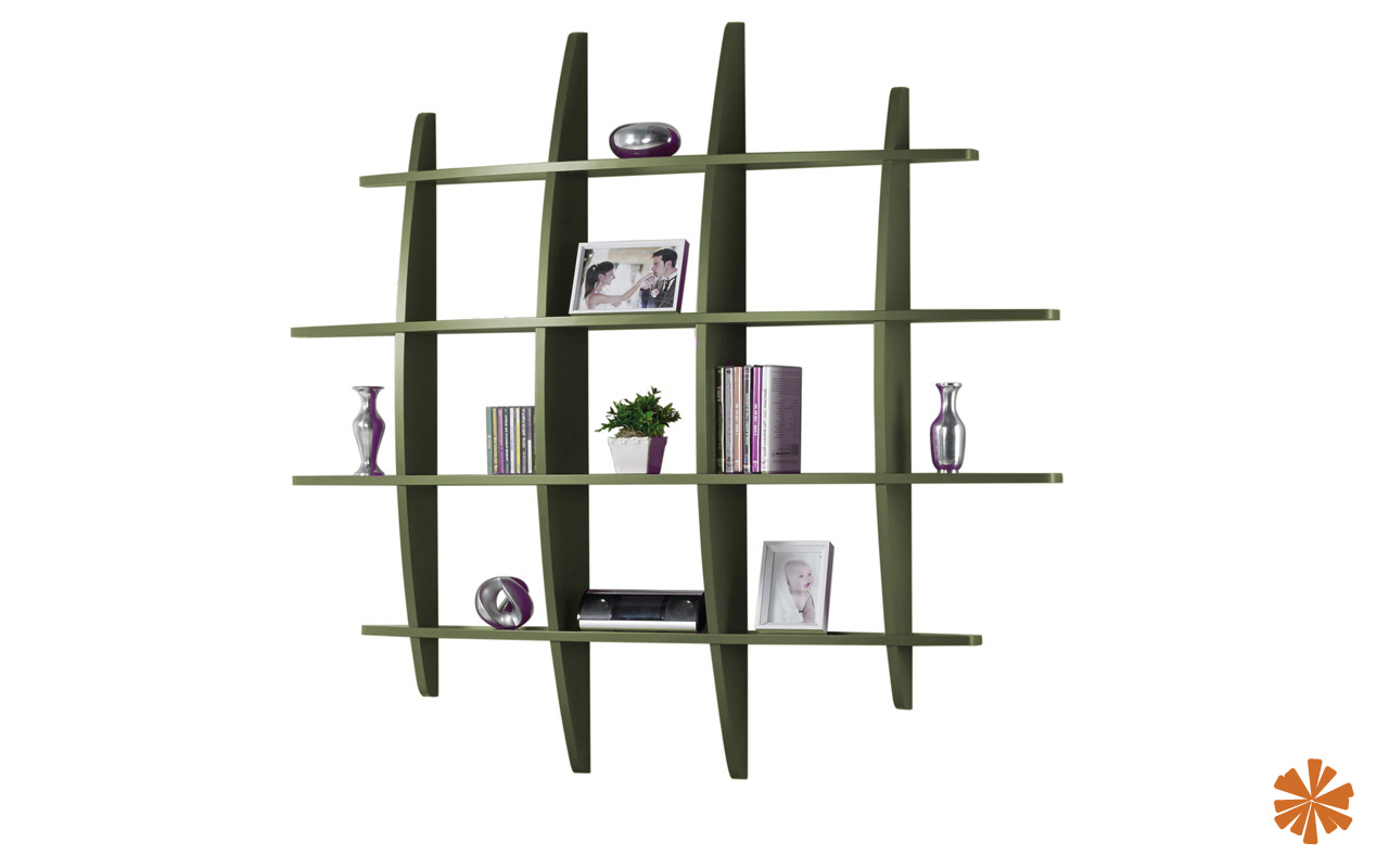 PRATELEIRA TAYLOR HASHTAG GRANDE MDF VERDE MUSGO 595-0284 - 137x137x18 ...